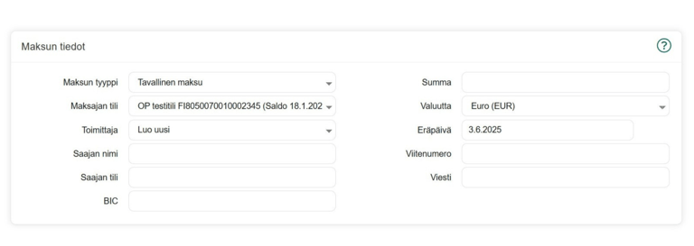 Maksuliikenne ja pankki | Fennoa
